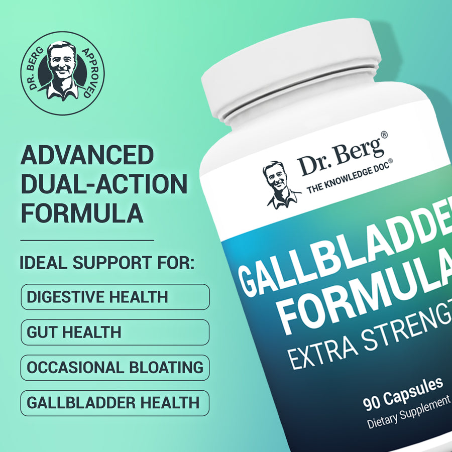 Gallbladder Formula with Ox Bile and Digestive Enzyme – Dr. Berg