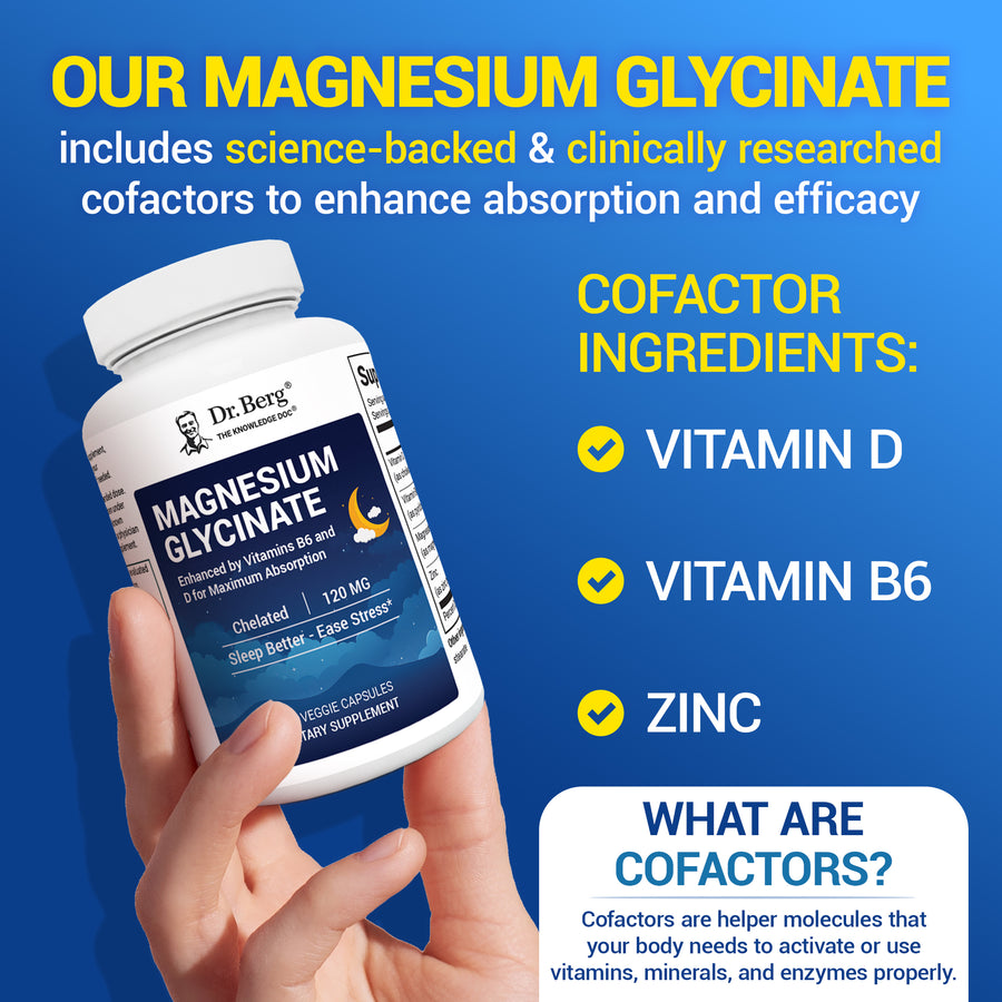 Magnesium Glycinate with Naturally Sourced Vitamin D3 – Dr. Berg