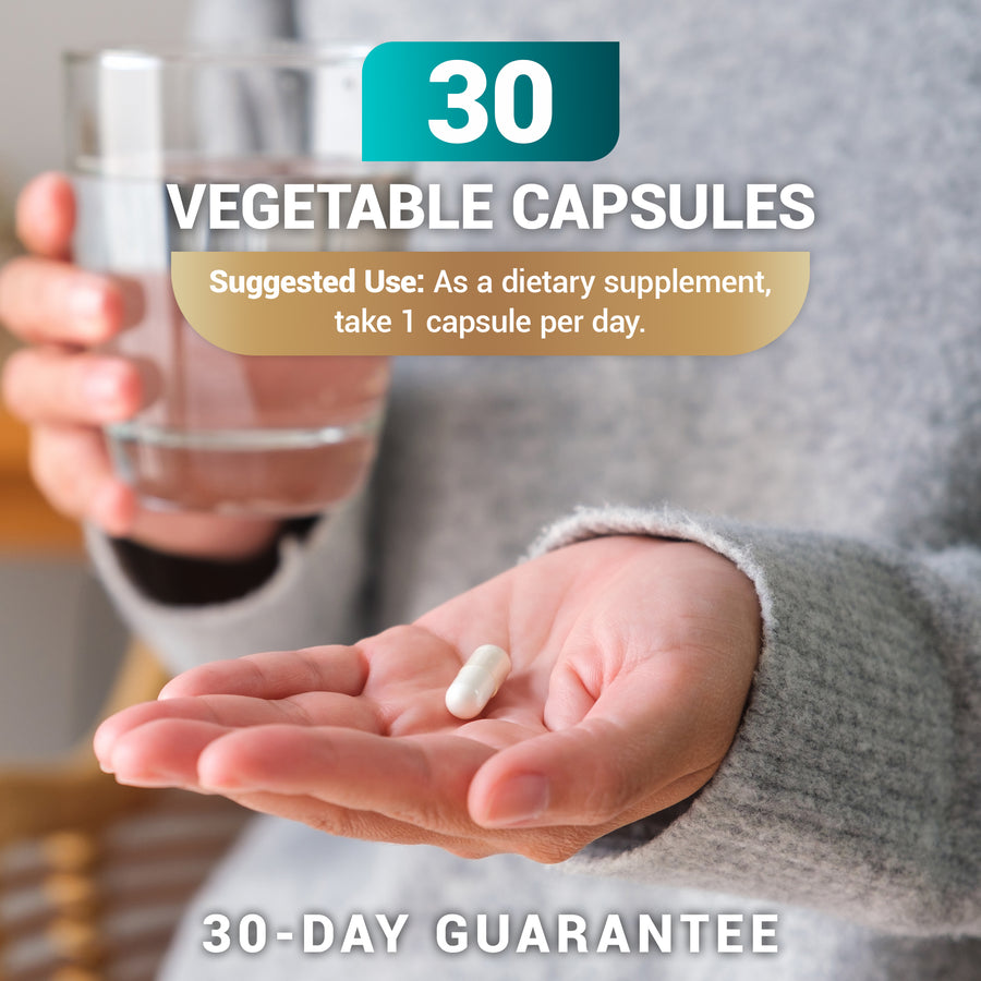 TUDCA – 250 mg of Tauroursodeoxycholic Acid – 30 Vegetable Capsules ...