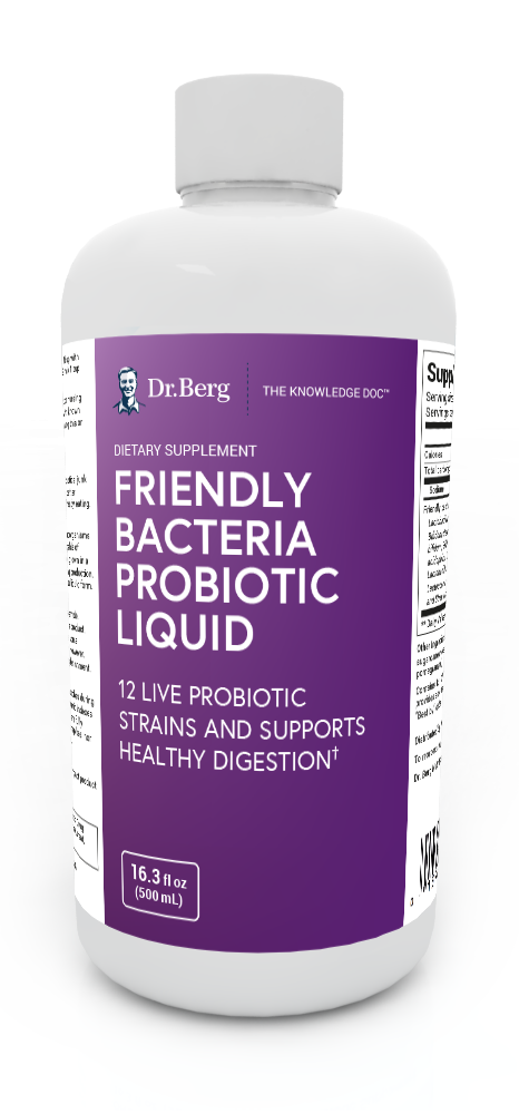 Probiotic Liquid with 12 Live Bacterial Strains – Dr. Berg
